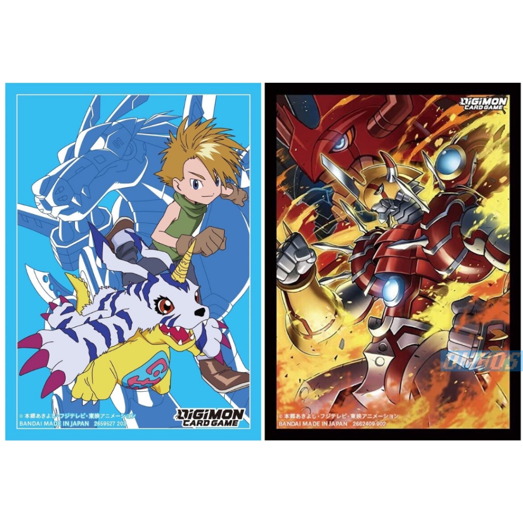 [Ready Stock] Bandai Digimon Card Game Official Card Sleeve Gabumon ...