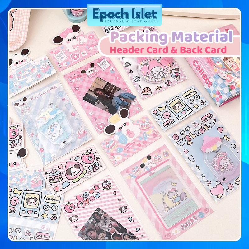 【Epoch Islet】Packing Material Packing Set Card Header Back Card 打包必备 ...