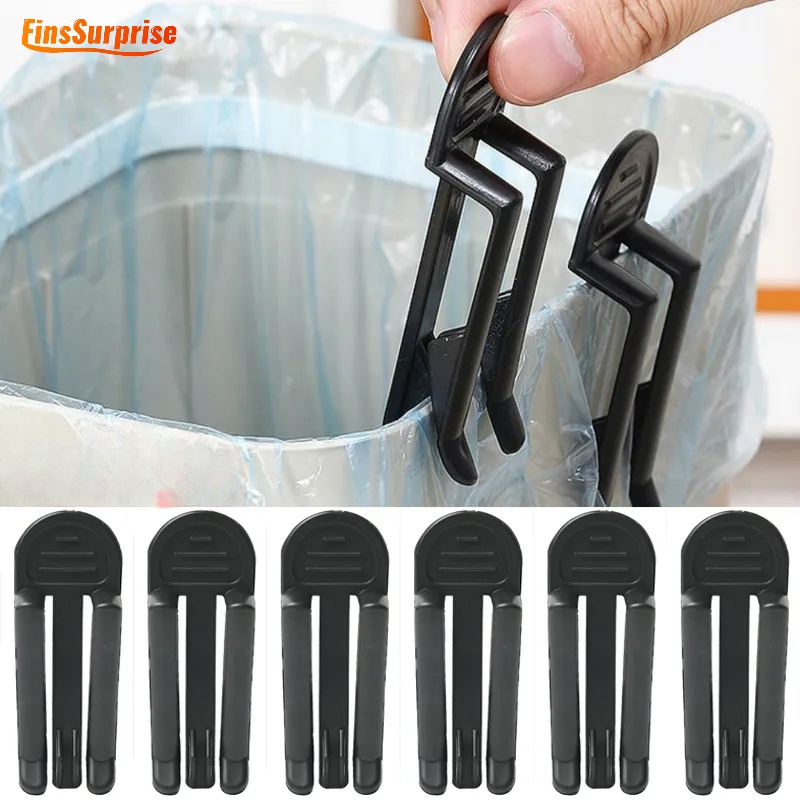 Universal Rubbish Bin Garbage Can Clamps Trash Can Non-Slip Clip ...
