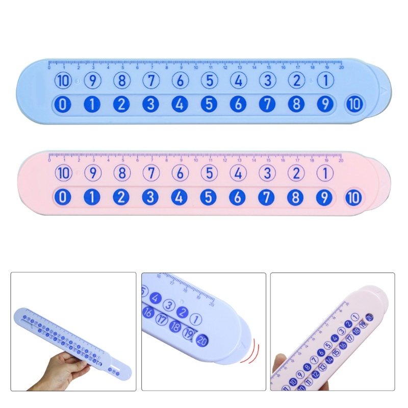 Fir Slide Ruler for Mathematics Kid Decomposition Ruler Number ...