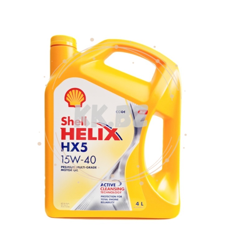 Shell HELIX HX5 15w40 Semi Synthetic Engine Oil 4L (Original) 550045177 ...