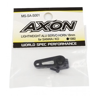 Axon MS-SA-S001 Aluminum Lightweight 18mm Servo Horn Black For Sanwa KO ...