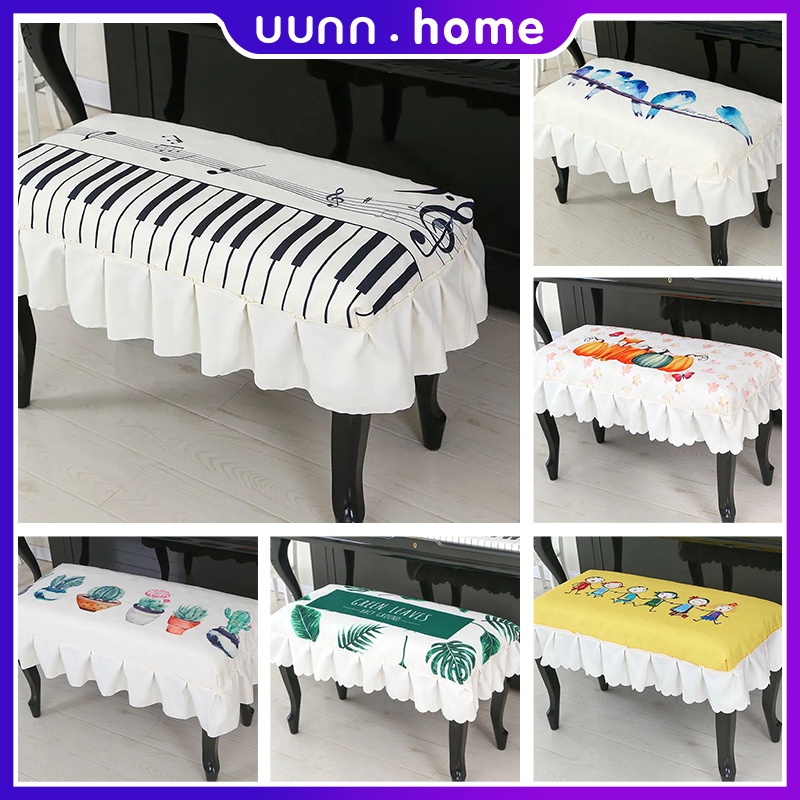 Piano bench Cover* piano seat Dust Cover*Piano stool cover*Double bench ...