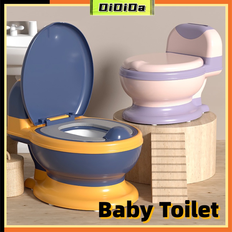 Baby Toilet Children Toilet Potty Training Toilet with Cushion Seat for ...