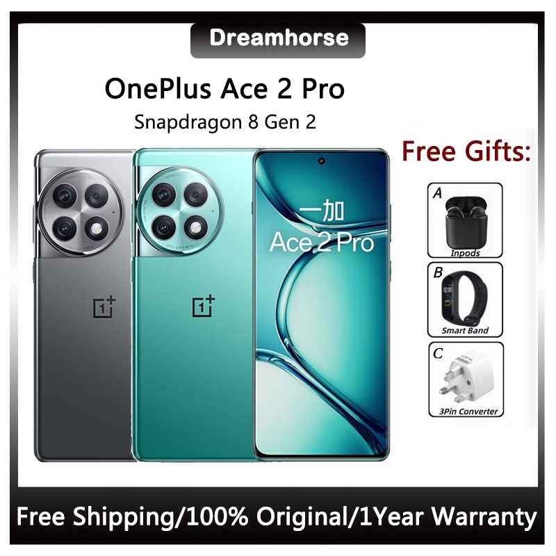 OnePlus Ace 2 Pro Snapdragon 8 Gen2 Genshin 120Hz AMOLED 6.74inches 5000mah 150W Fast Charging ...