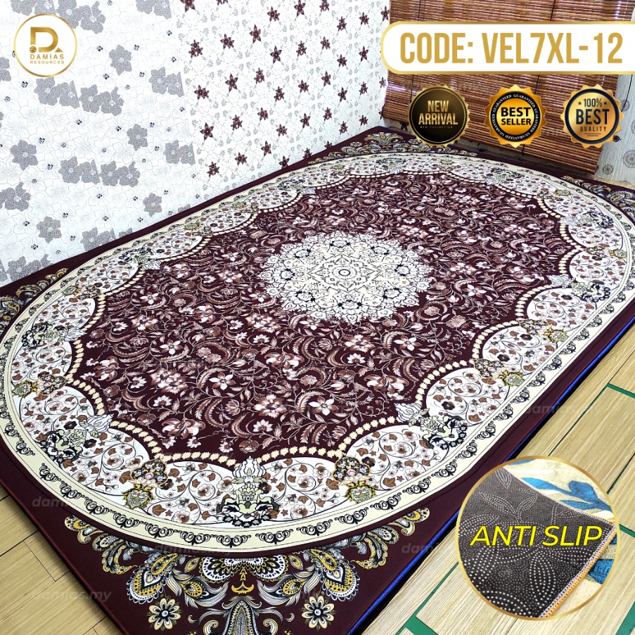 Permaidani/Karpet Arabic design (7XL) Turkey Dubai Abstrak Moden ...