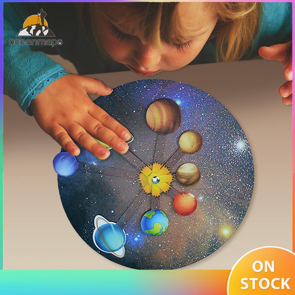 OCE! DIY Solar System Planets Model Scientific Experiment Toy Children ...