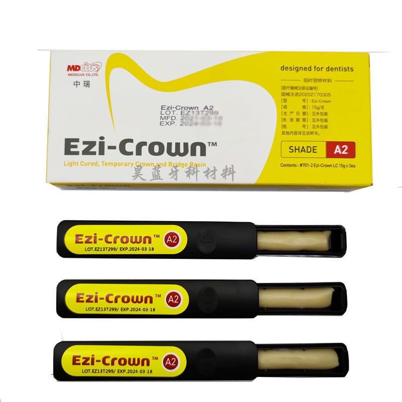 Temporary Crown Casting Wax Resin Hand-adjusted Temporary Teeth Ezi ...