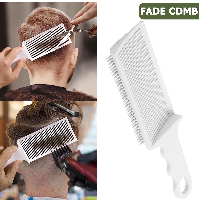 Barber Fade Comb for Men, ABS Heat-Resistant Professional Clipper Comb ...