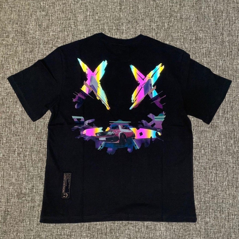 Ricky Is Clown Future City Reflective Tee Black /RickyIsClown | Shopee ...