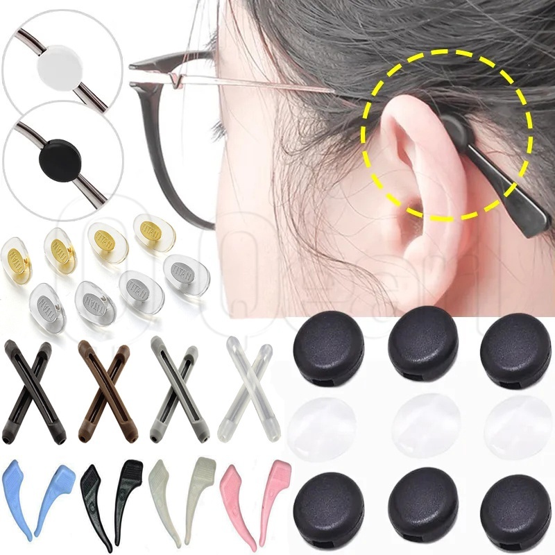 Simple Circular Eyewear Anti Slip Cover/ Outdoor Sports Glasses Anti ...