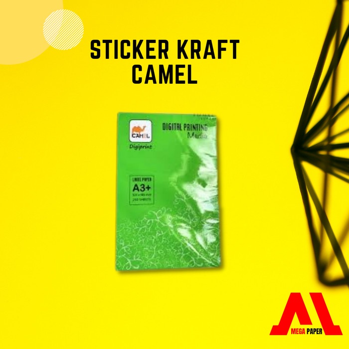 Kraft CAMEL Sticker | A3+ Laser KRAFT Sticker | Shopee Malaysia
