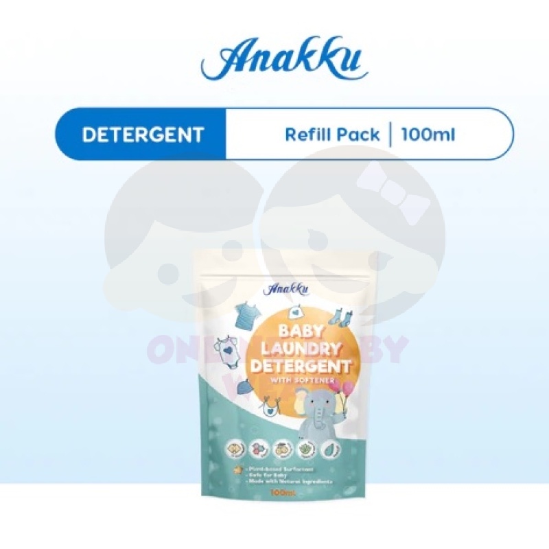 Anakku Detergent With Softener Refill Pack (100ml) | Shopee Malaysia