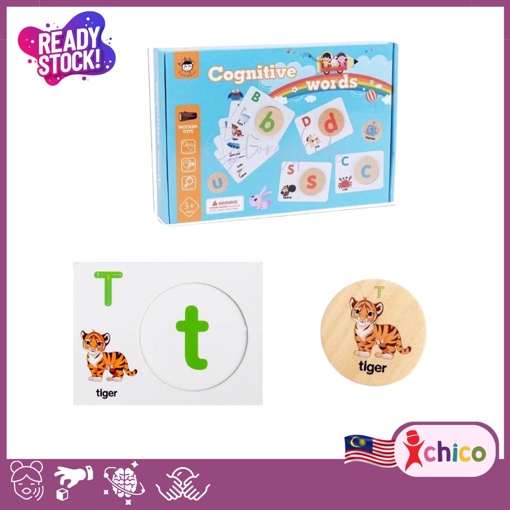 COGNITIVE WORDS for KIDS | Shopee Malaysia