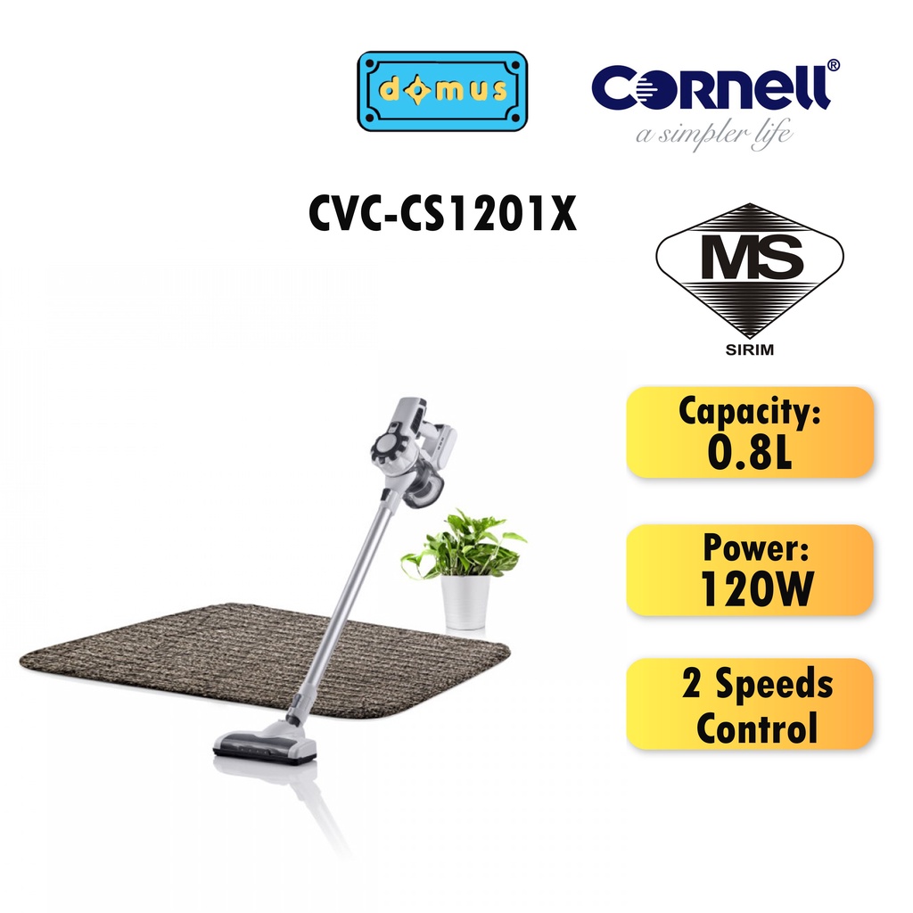 [NEW MODEL] Cornell Cordless Vacuum Cleaner CVC-CS1201X | Shopee Malaysia