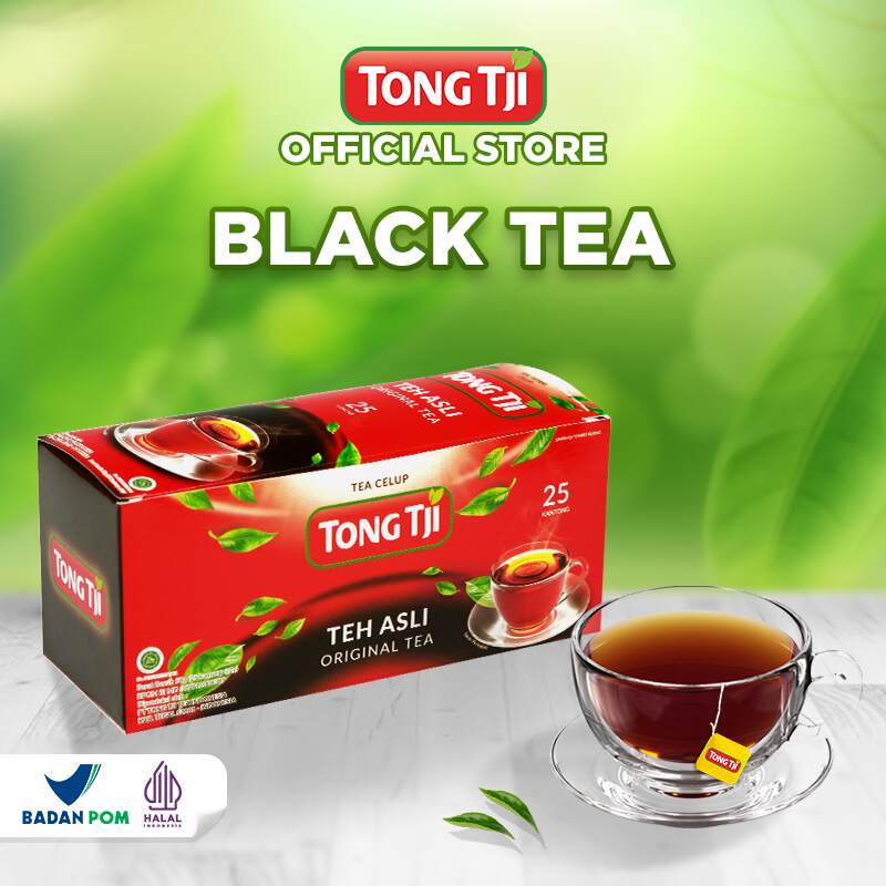 Tong Tji Black Tea Black Tea/ non-Envelope 25s, Tea Bags per Pack ...