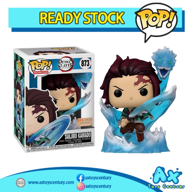 Funko Pop! Demon Slayer: Kimetsu no Yaiba Tanjiro Kamado (Water ...