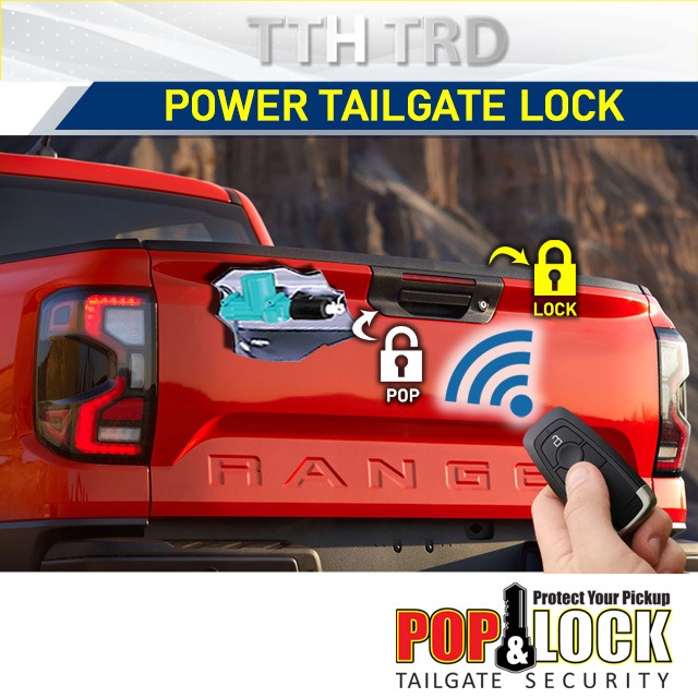 Sus Tec Ford Ranger T9 2014 - 2024 XL XLT XLT Plus Wildtrak POP AND ...