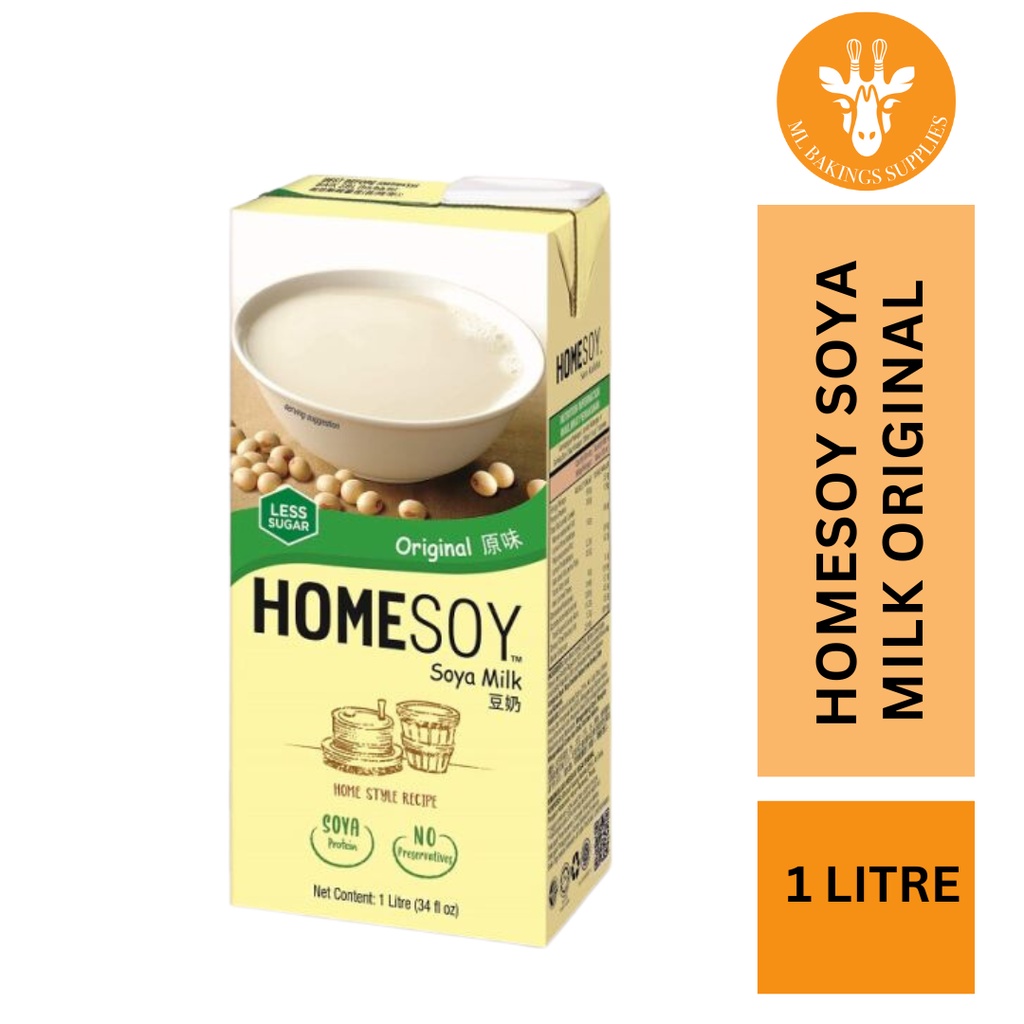 [READY STOCK] Homesoy Soya Milk - Original (1 Litre) | Shopee Malaysia