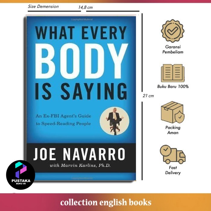 What Every BODY is Saying by Joe Navarro (English) | Shopee Malaysia