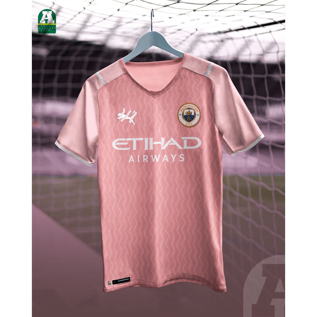 MANCHESTER CITY Jersey KIT 2223 2022 2023 Football Club Futsal Pink ...