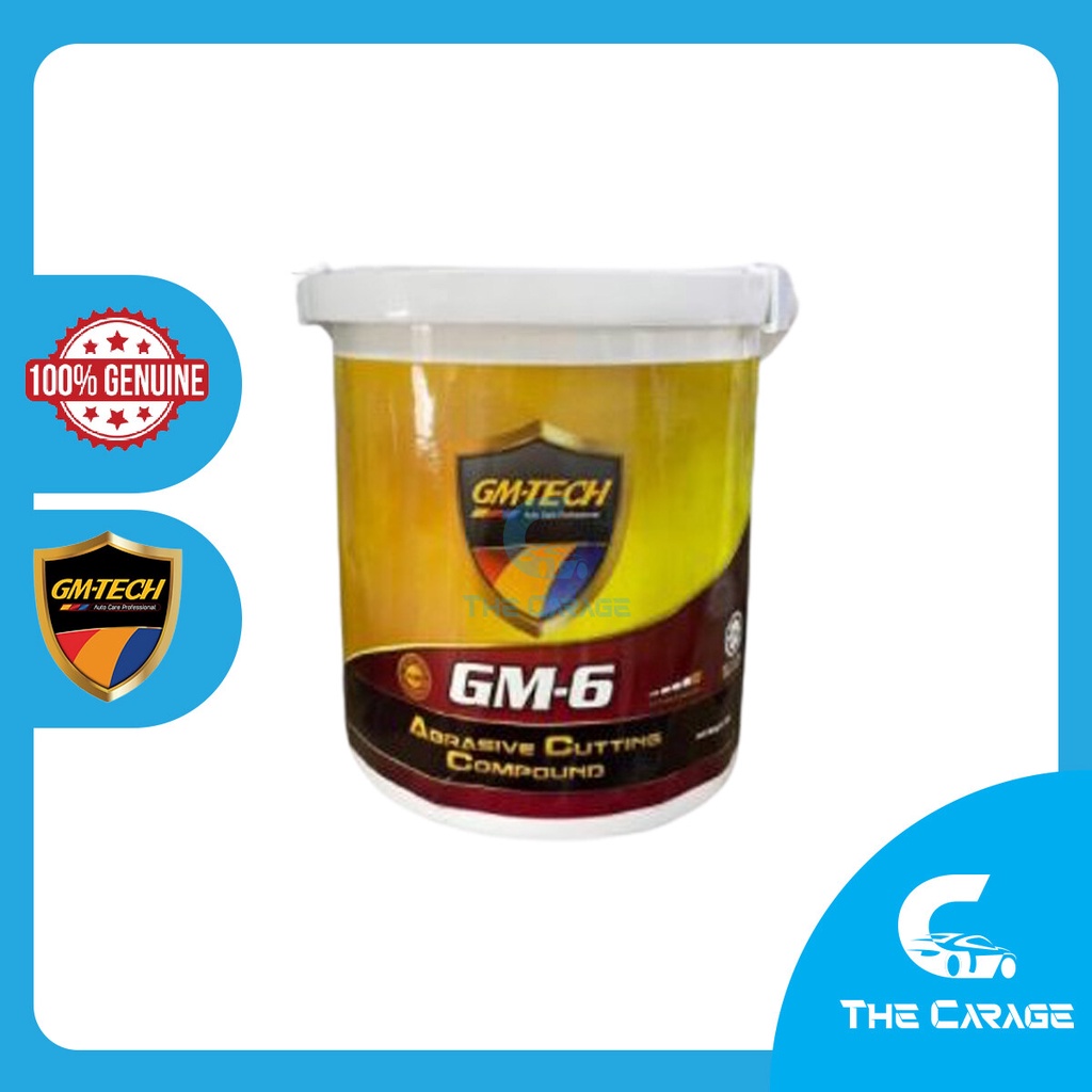 GM-TECH GM6 Extra Abrassive Cutting Compound (3kg) | Shopee Malaysia