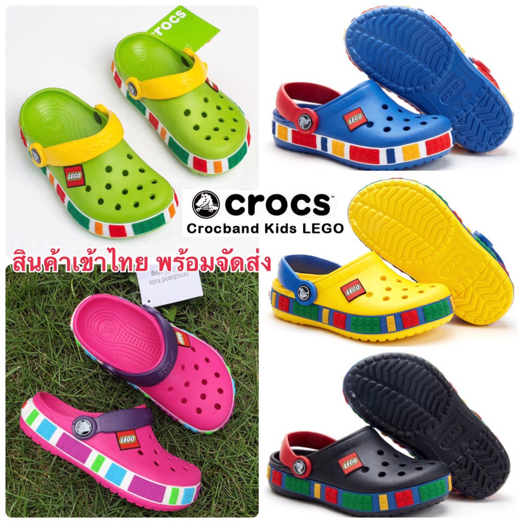 Crocs band kids LEGO clog Baby Shoes Can Be Worn By Both Men And Women ...