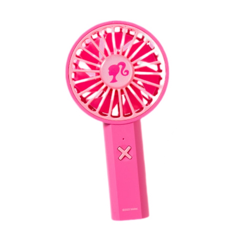 Miniso Barbie Mini Fan Pink Cute Girl Dedicated Portable New Style Hand ...