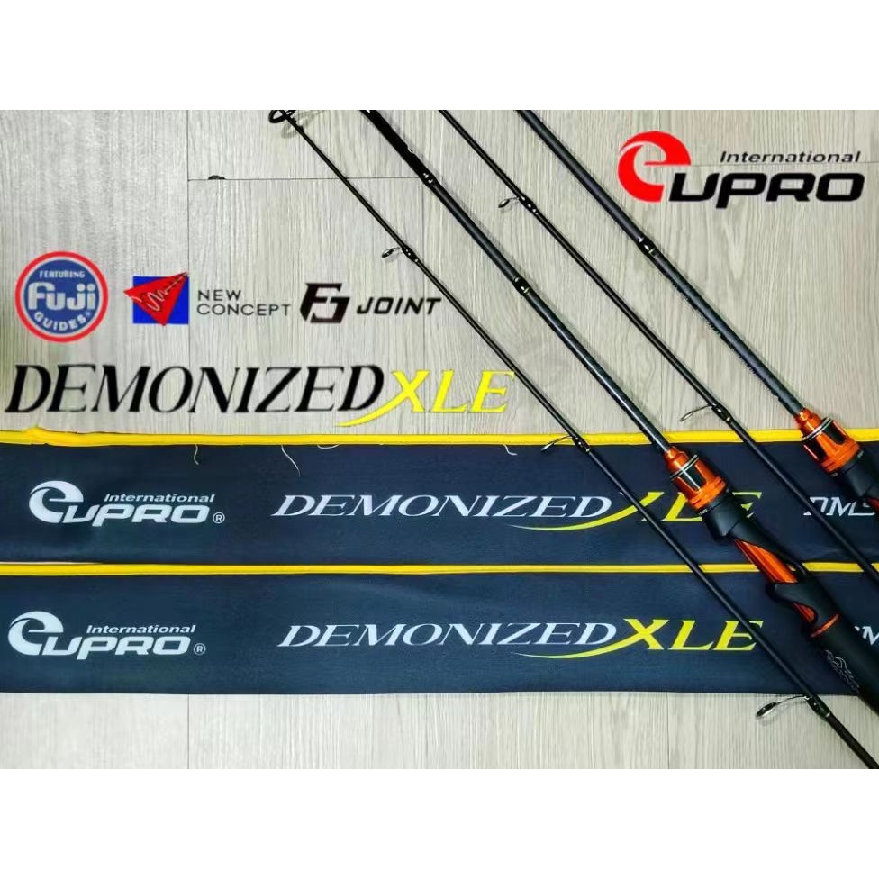 EUPRO DEMONIZED XLE SPINNING FISHING ROD / casting | Shopee Malaysia