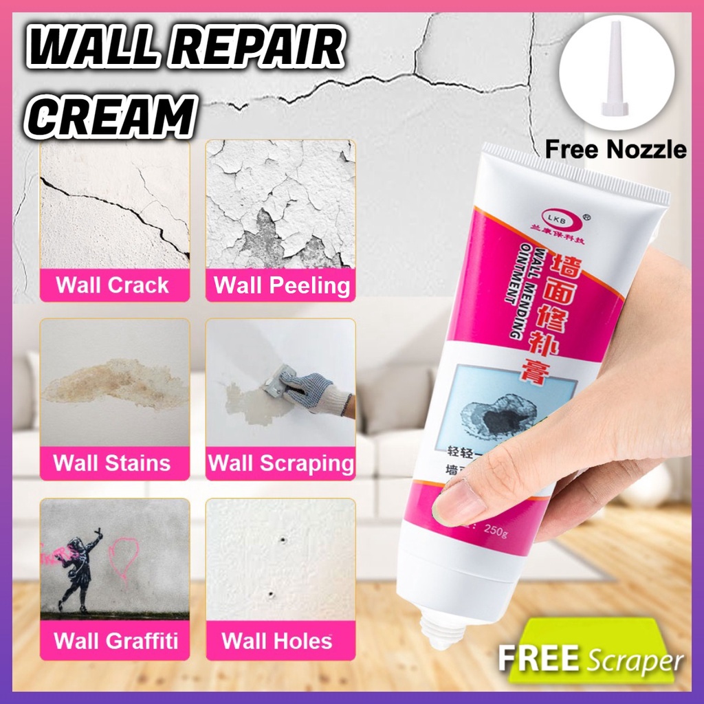 Wall Mending Ointment Mending Agent Wall plaster Wall Shedding Repair ...