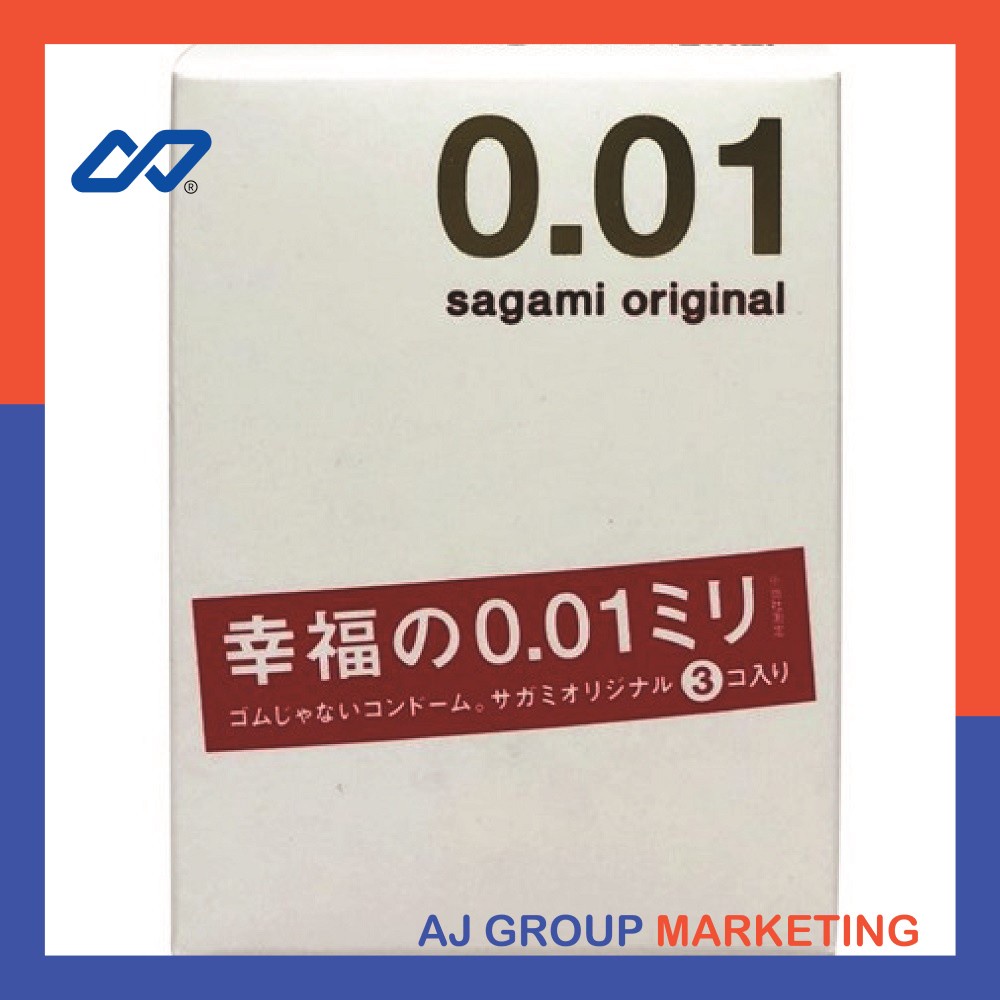 SAGAMI Original 0.01 Condom (3's) | Shopee Malaysia