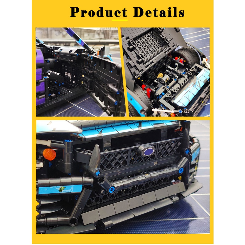 Jie Star 57010 Technic Subaru WRX STI (Black Graffiti) - MOC-79953 ...