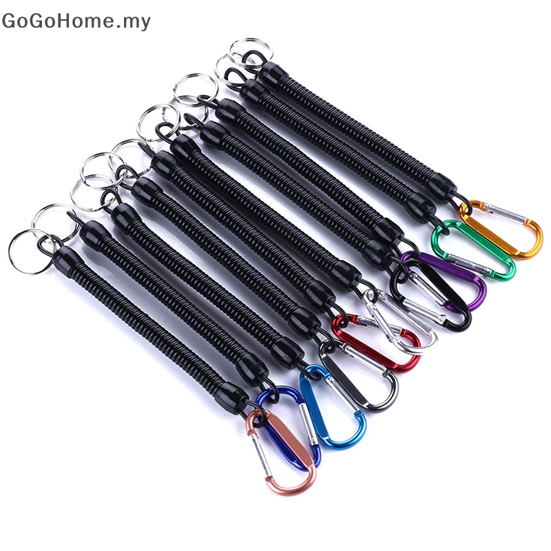 GOG 1PC Tactical Retractable Spring Elastic Rope Security Gear Tool ...