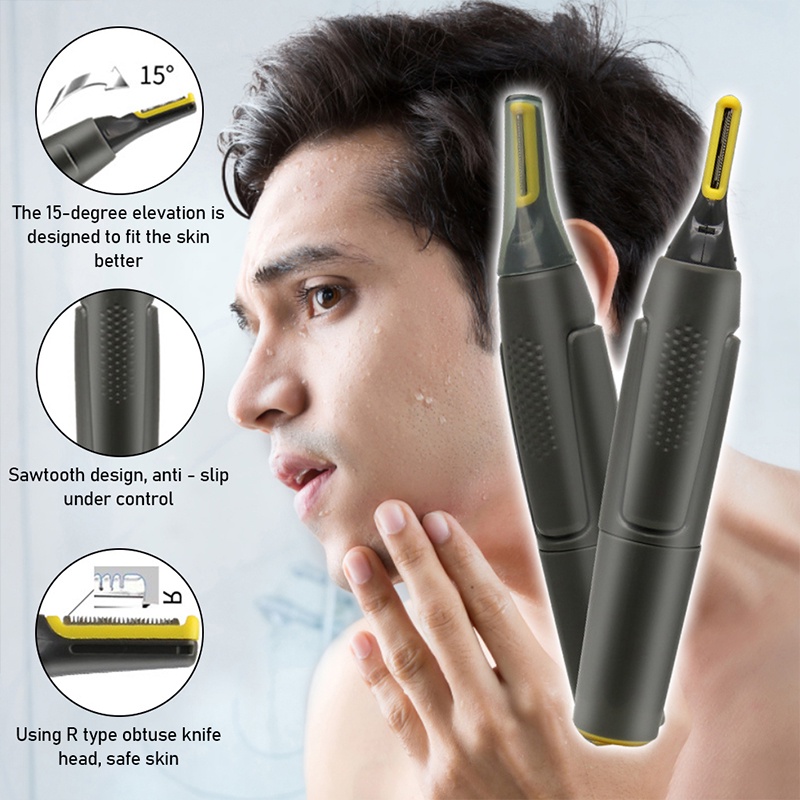 Ultra thin Precision Trimmer Electric Nose hair trimmer Mini Portable ...