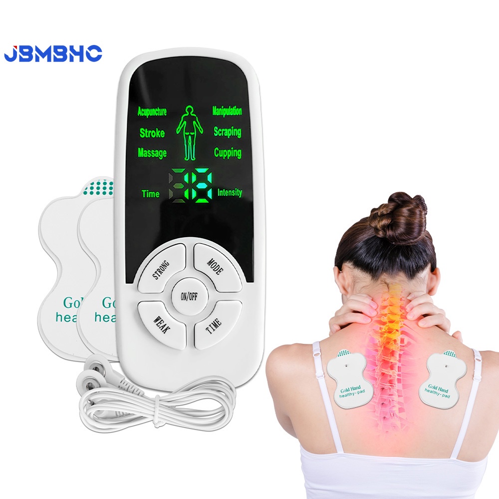 TENS Body Massager Digital Therapy Machine for Back Shoulder Arm Leg ...