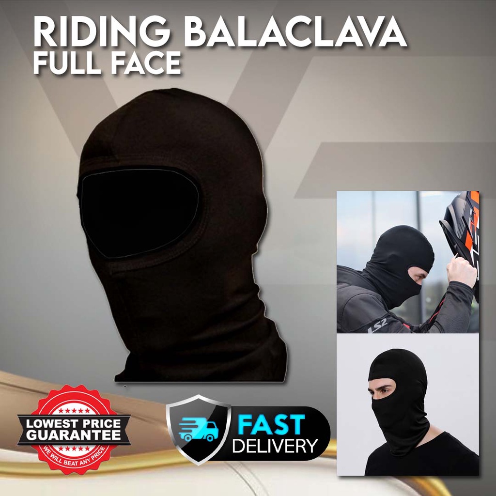 Motorcycle Riding Balaclava Helmet Full Face Mask Helmet Head Wear ...