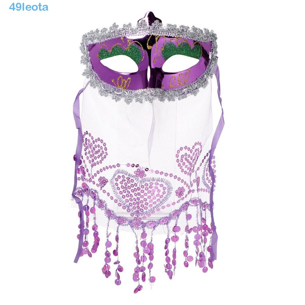 LEOTA Veils Mask Props Mask For Women Men Masquerade Cosplay Mask ...