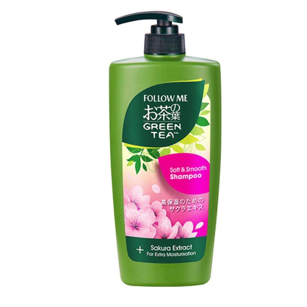 FOLLOW ME SHAMPOO GREEN TEA 650ML-SOFT&SMOOTH | Shopee Malaysia