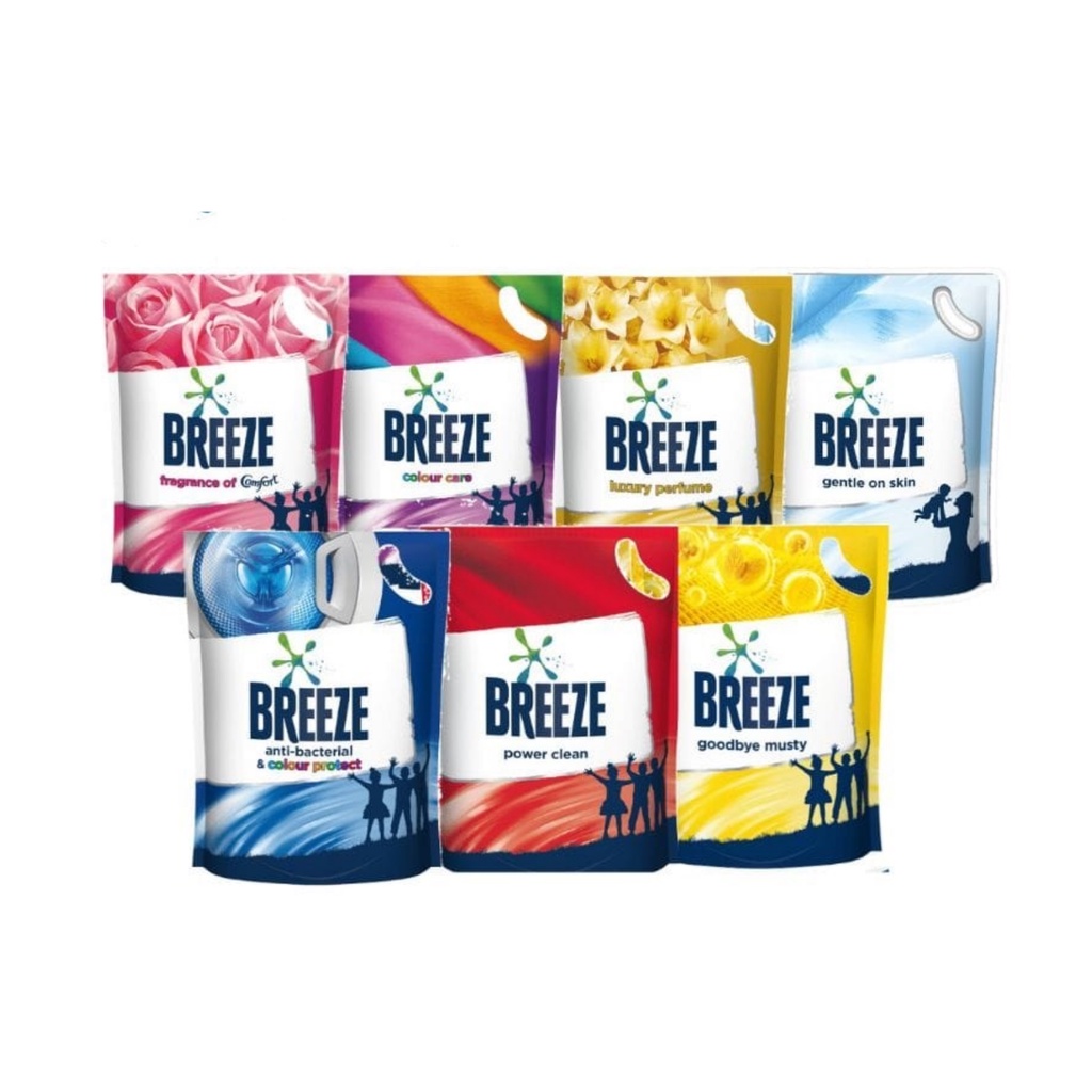 Breeze Detergent Liquid Refill Pack (1.5/1.8kg) | Shopee Malaysia