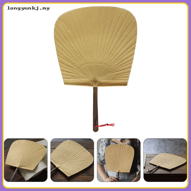 🧸🦄Kipas Fan Decor Fans Hand Handheld Japanese Paper Wedding Vintage ...