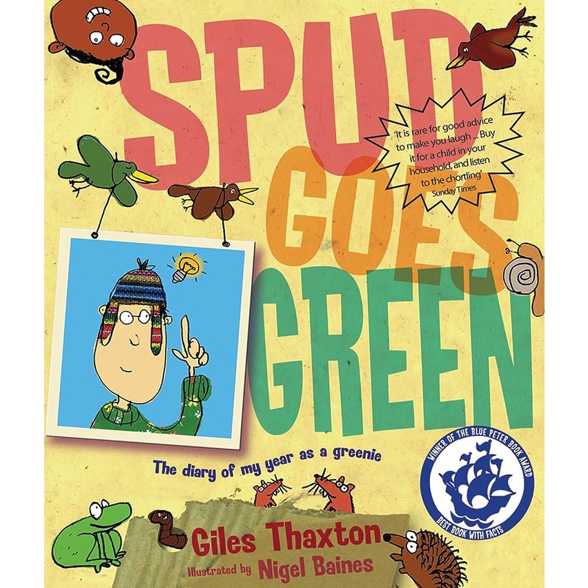 [BnB] Spud Goes Green by Giles Thaxton (Used: Small tear on front cover ...