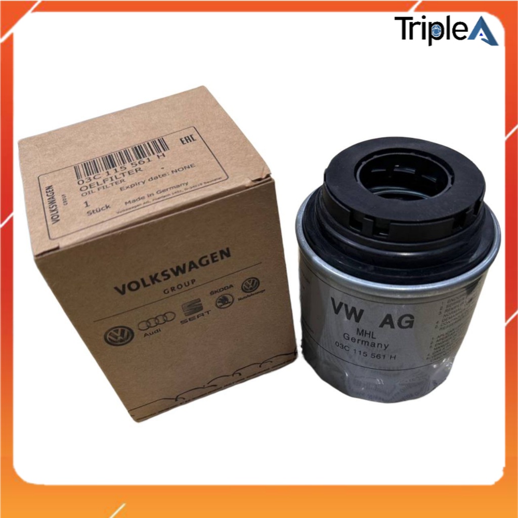 100% ORIGINAL AUDI / VOLKSWAGEN OIL FILTER - POLO / AUDI B8 ALLROAD ...