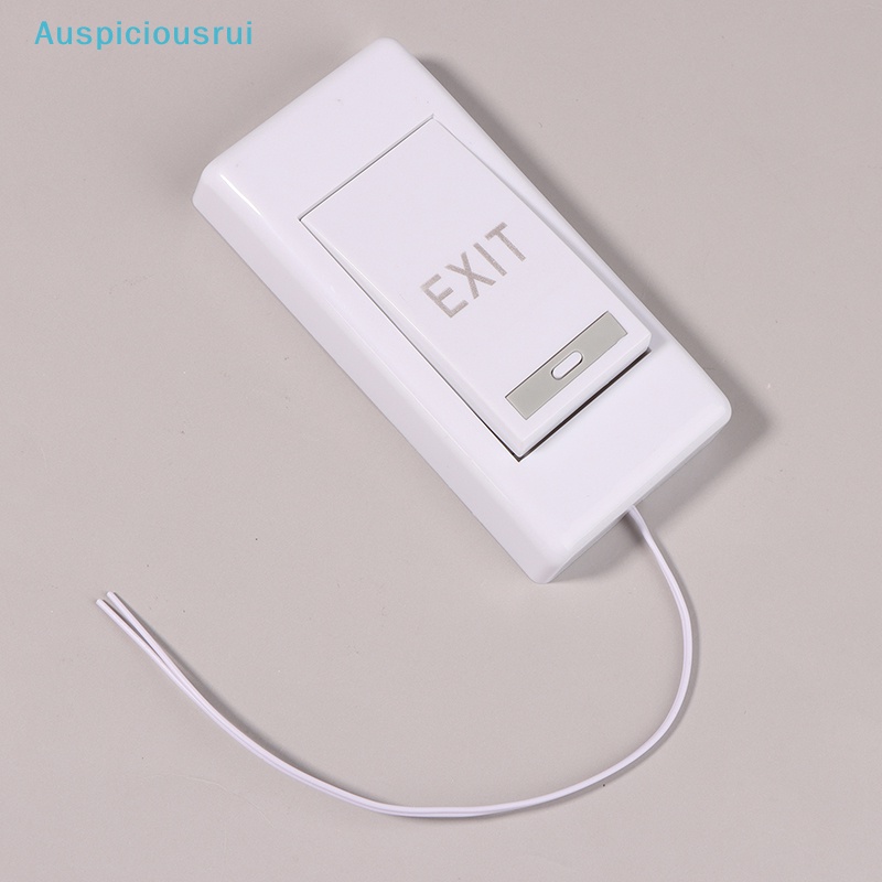 Auspiciousrui 1Pc NO/NC/COM Exit Button Wall Mount Exit Button Push Door Release Exit Button ...