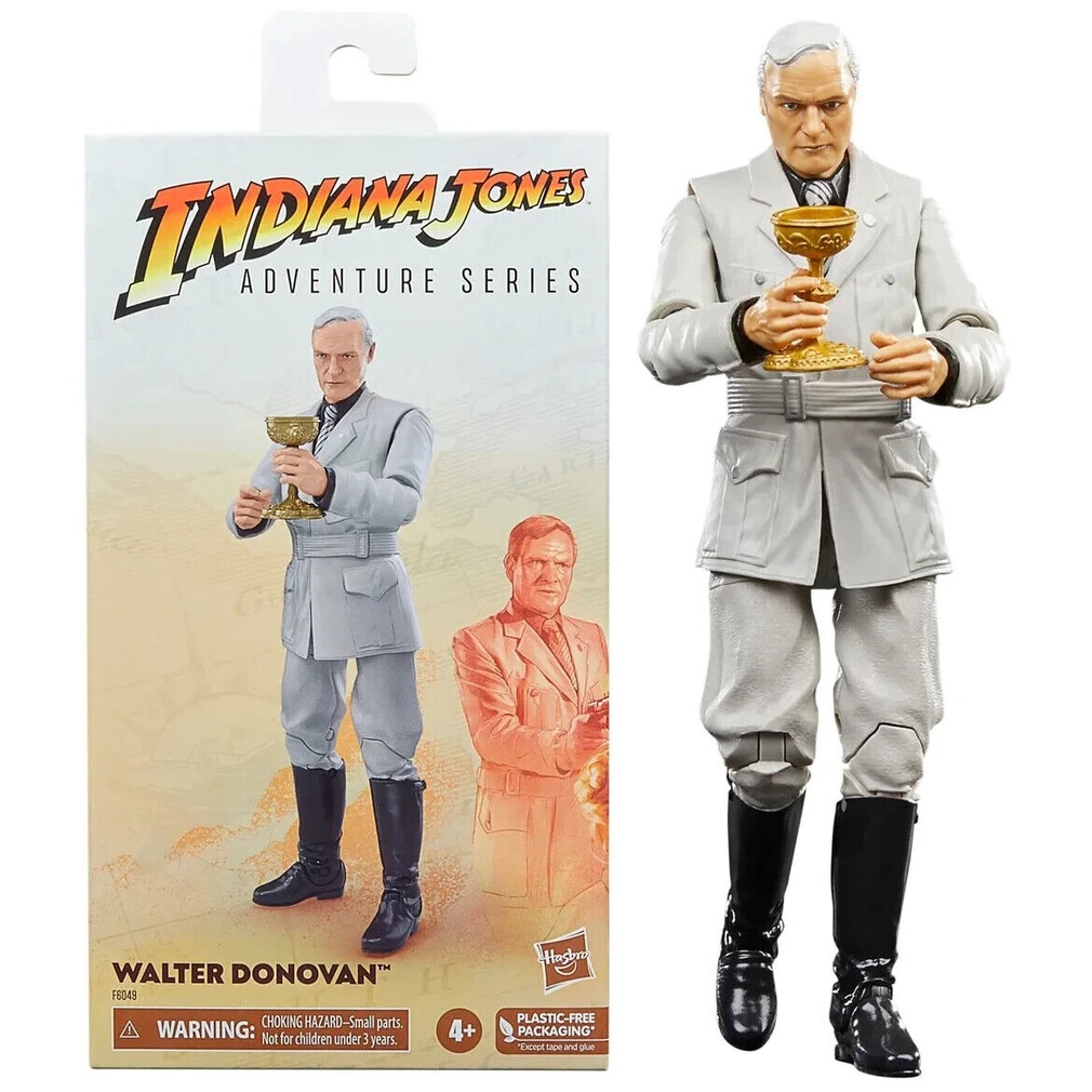Indiana Jones Adventure Series Actionfigur Walter Donovan | Shopee Malaysia