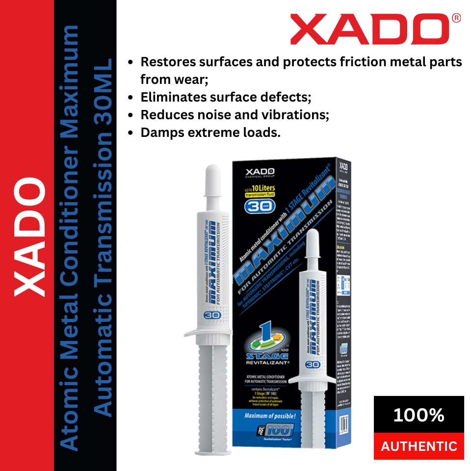 RXA 40027 Xado Atomic Metal Conditioner Maximum Automatic Transmission ...