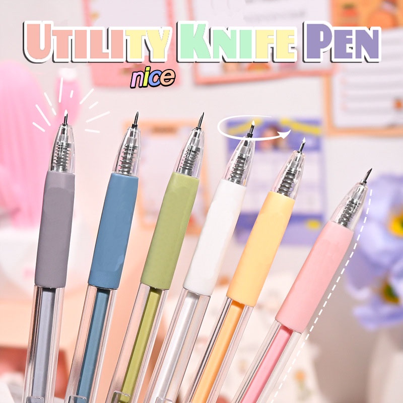 Art Utility Knife Pen Knife Paper Cutter Stickers Scrapbooking Cutting ...