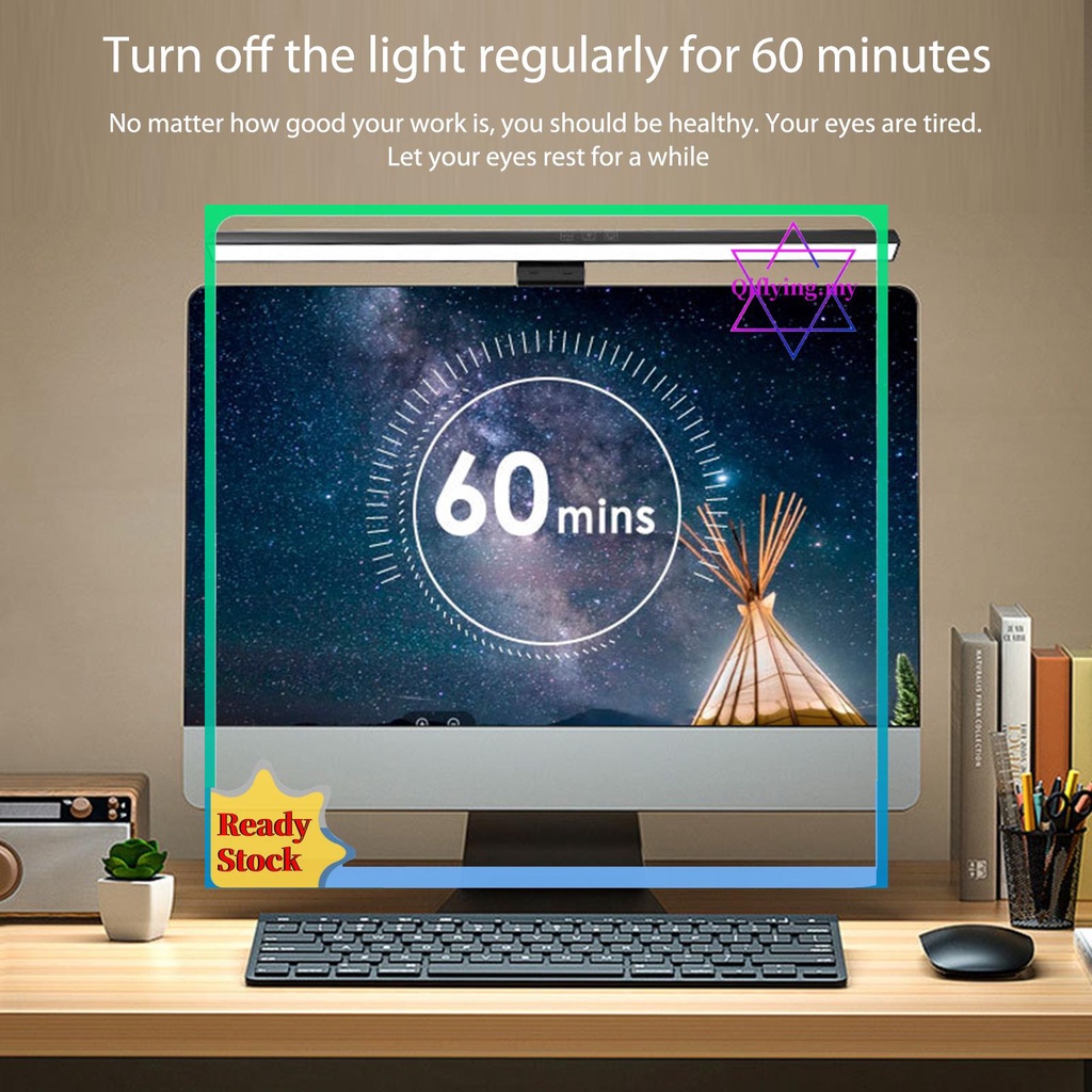 [Ready Stock] Dimming Computer Monitor Light Bar USB LED Reading Desk ...