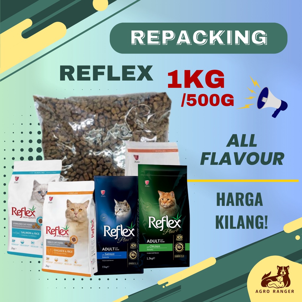 Reflex Cat Food 900G & 300G - Reflex High Quality / Reflex Plus Kitten ...