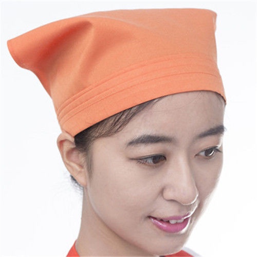 【5-Day Delivery】Hat Headscarf Chef Hat Kitchen Fume-Proof Hat ...