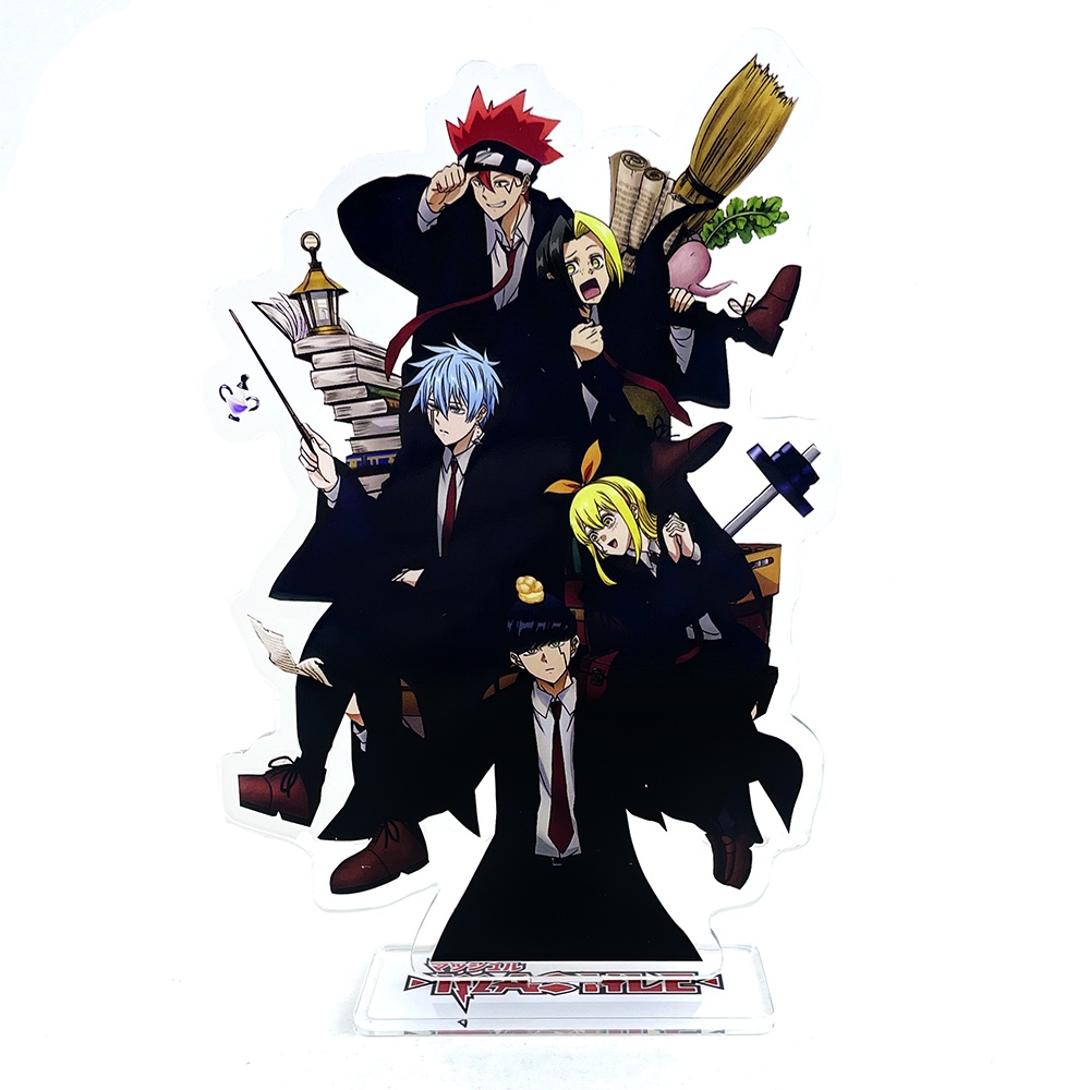 Mashle Magic and Muscles Mash Lance Dot Lemon Finn acrylic stand figure ...